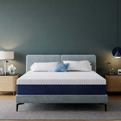 Zoey 12 Plush Memory Foam Mattress Alwyn Home Mattress Size Twin